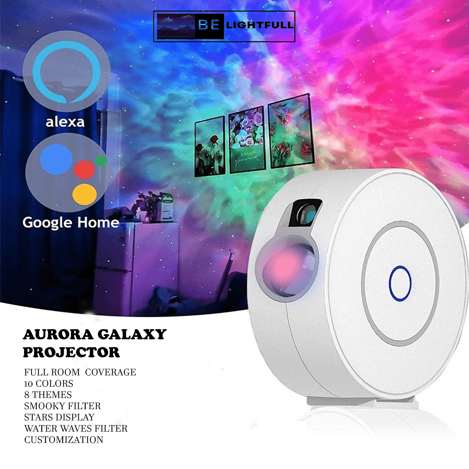 Smart Tuya Starry Night Projector – RR Tech Gadgets